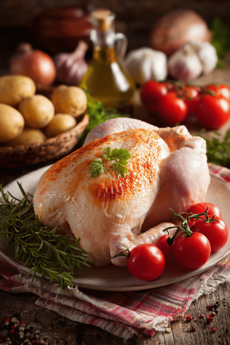 Cuisson Du poulet rôti au four : 5 astuces pour un résultat parfait