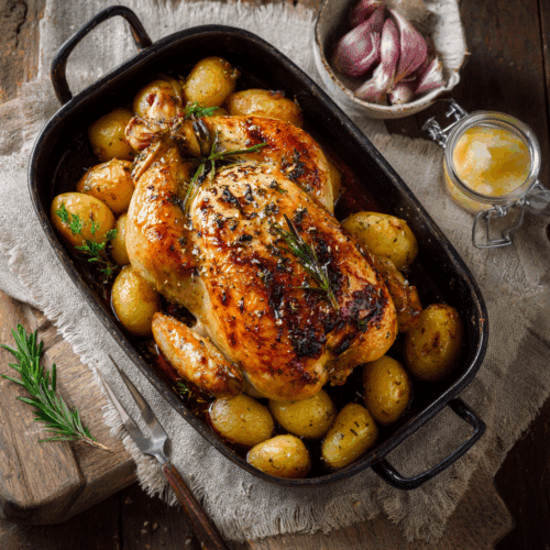 Recette Reste Poulet Rôti : Gratin, Salade et Astuces